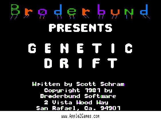 Genetic Drift - Apple2Games