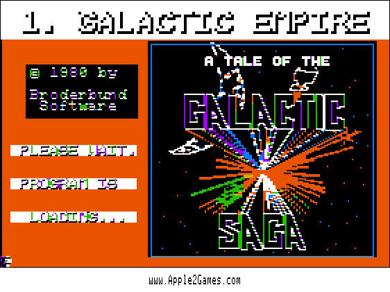 Galactic Empire - Apple II Games