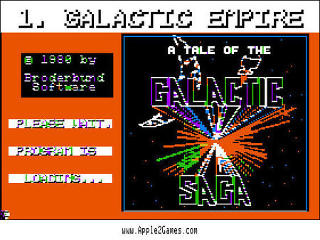 Galactic Empire - Apple II Games